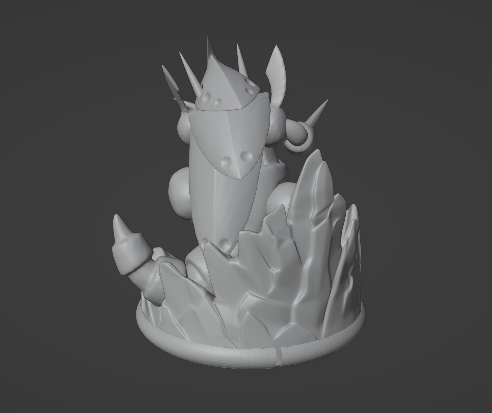 Mega Aggron pokemon 3D print model 3D model 3D printable | CGTrader