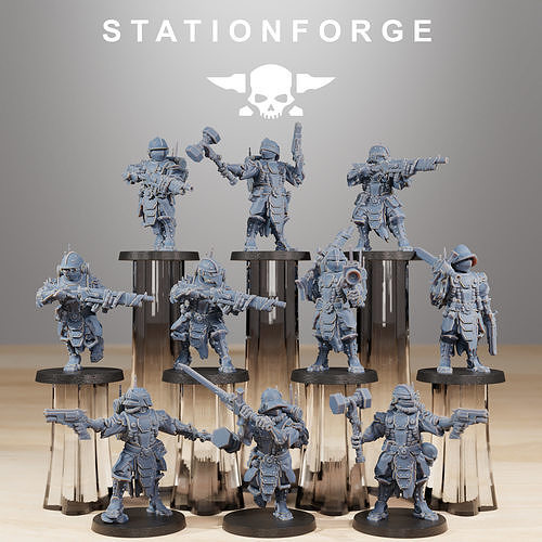 Frontliners Infantry 3D model 3D printable | CGTrader