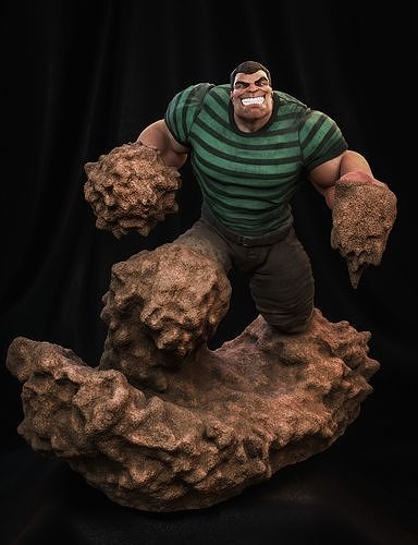 SandMan Statue 3D model 3D printable | CGTrader