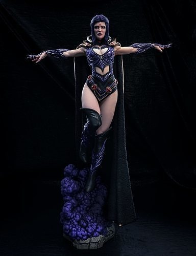 Raven Statue 3D model 3D printable | CGTrader