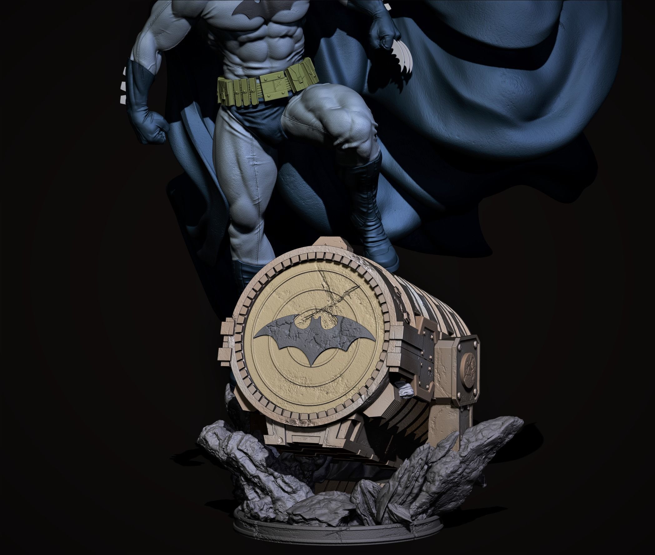 BATMAN CLASSIC COLLECTIBLE 3D model 3D printable | CGTrader