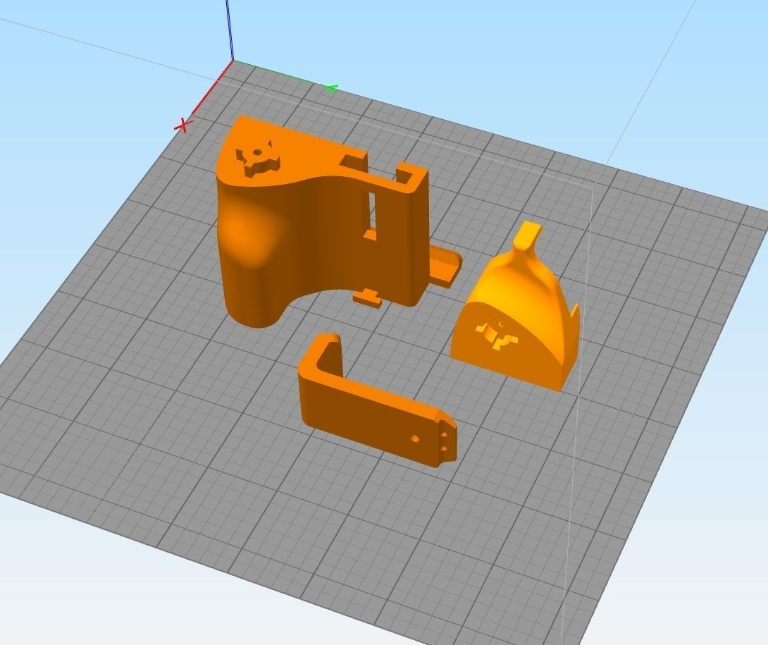 Smart phone camera grip - camera holder 3D model 3D printable | CGTrader
