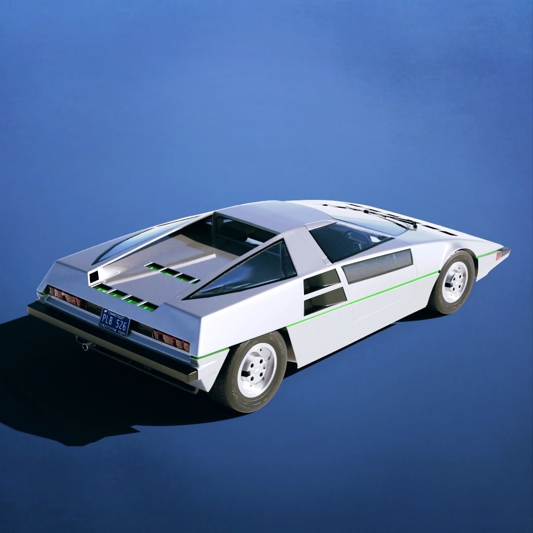 Dome Zero Concept P1 1978 3D model | CGTrader