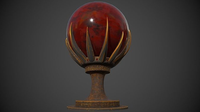 3D model Magic sphere VR / AR / low-poly | CGTrader