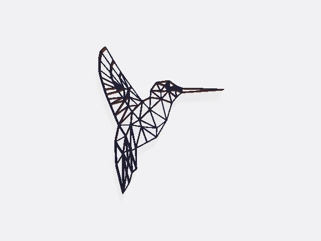 polygon 3d printable wall art 3D model 3D printable | CGTrader