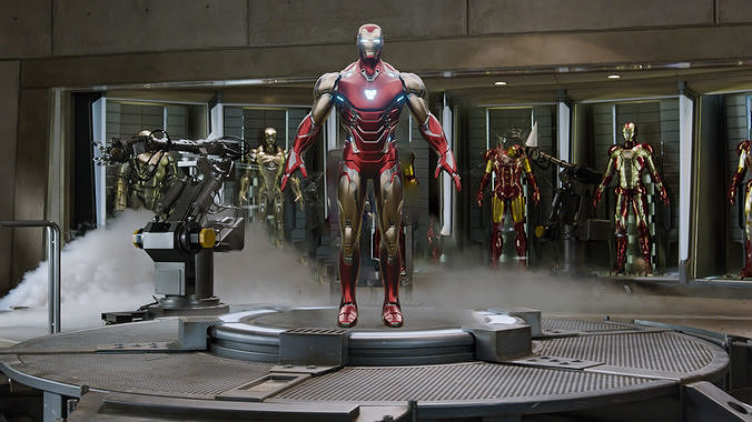 Mark 85 Model with Nanotech system 3D model rigged | CGTrader