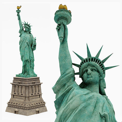 The Statue of Liberty 3D model | CGTrader