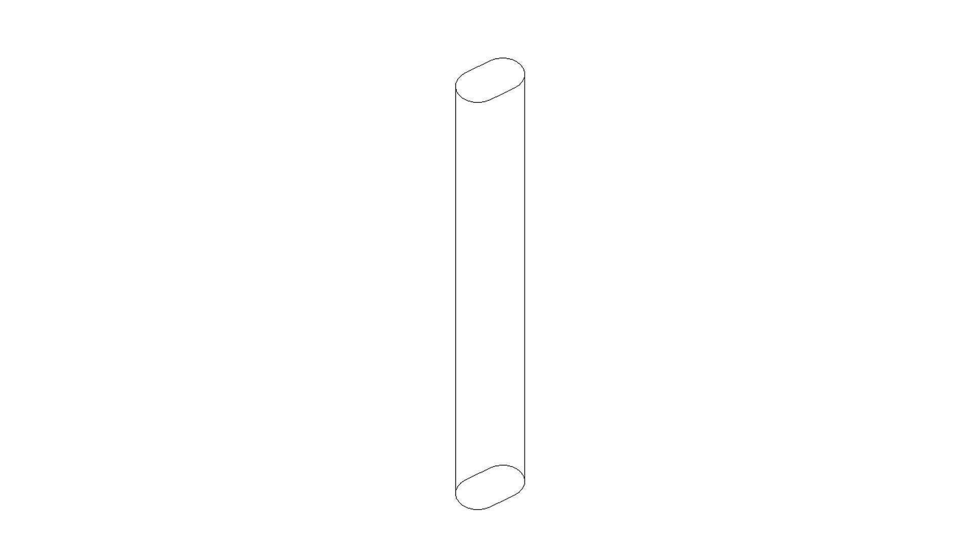 Oval Shaped Column 3D model | CGTrader