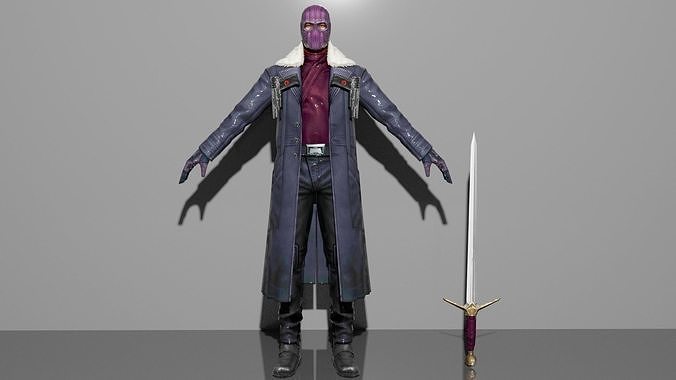 Baron Zemo 3D model rigged | CGTrader