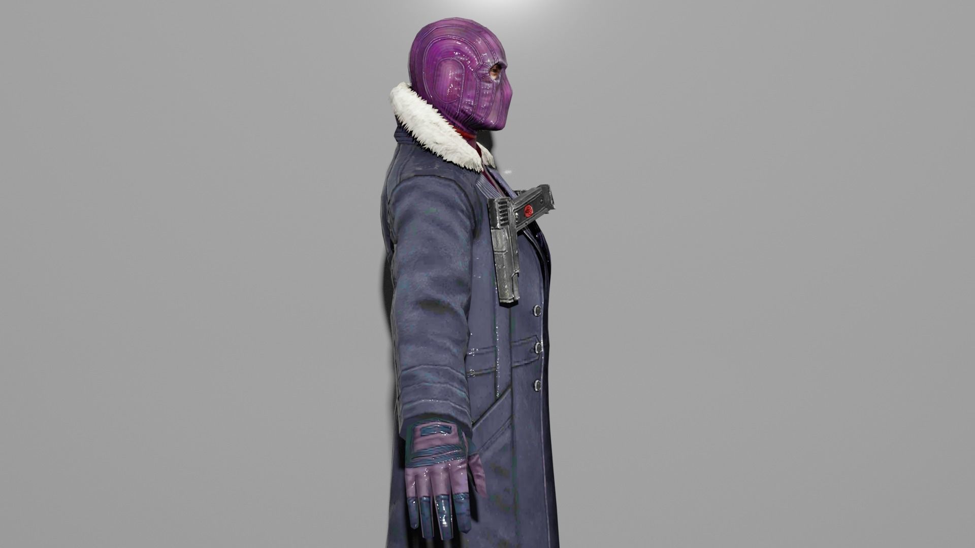 Baron Zemo 3D model rigged | CGTrader