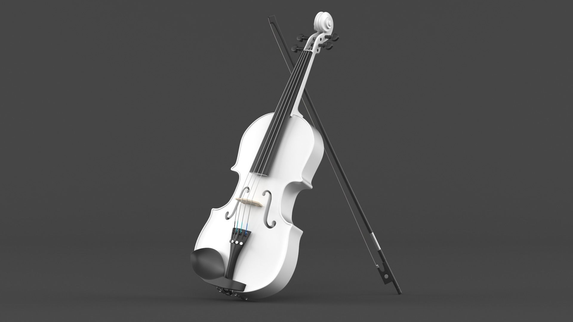 Violin 3D model | CGTrader