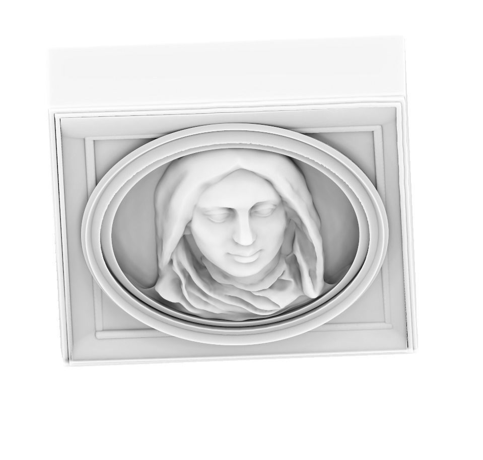 Religious art 3d my model for gravestone tombstone 3D model | CGTrader