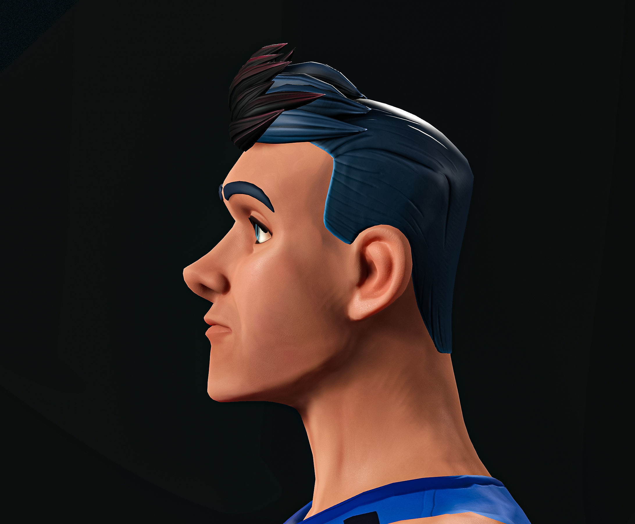 3D model High Quality Stylized Fat Man VR / AR / low-poly | CGTrader