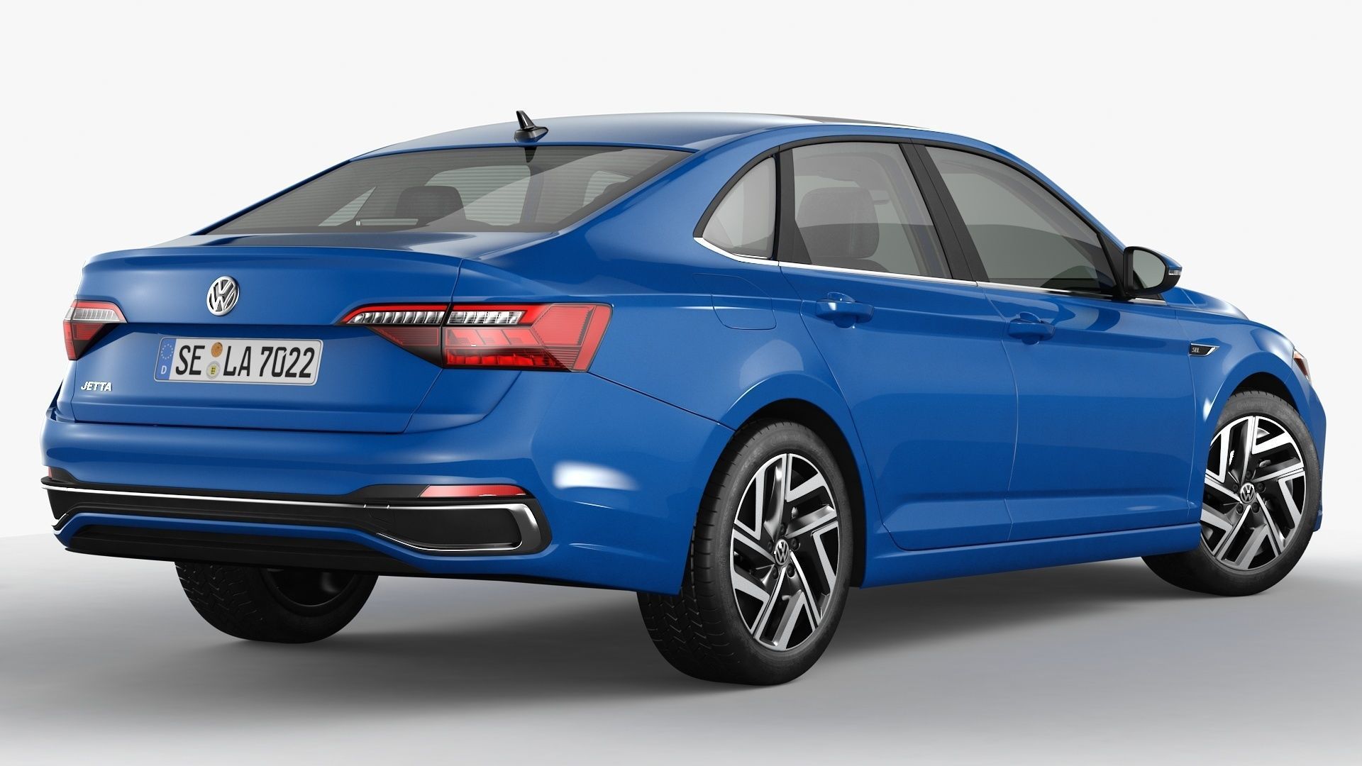 Volkswagen Jetta 2022 3D model | CGTrader