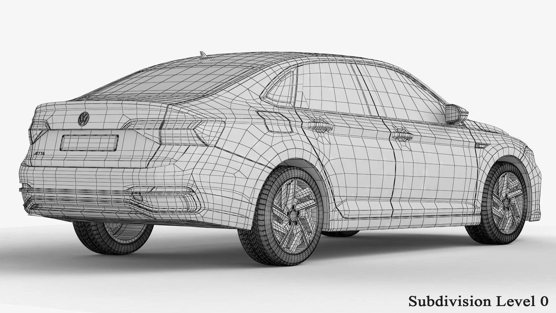 Volkswagen Jetta 2022 3D model | CGTrader