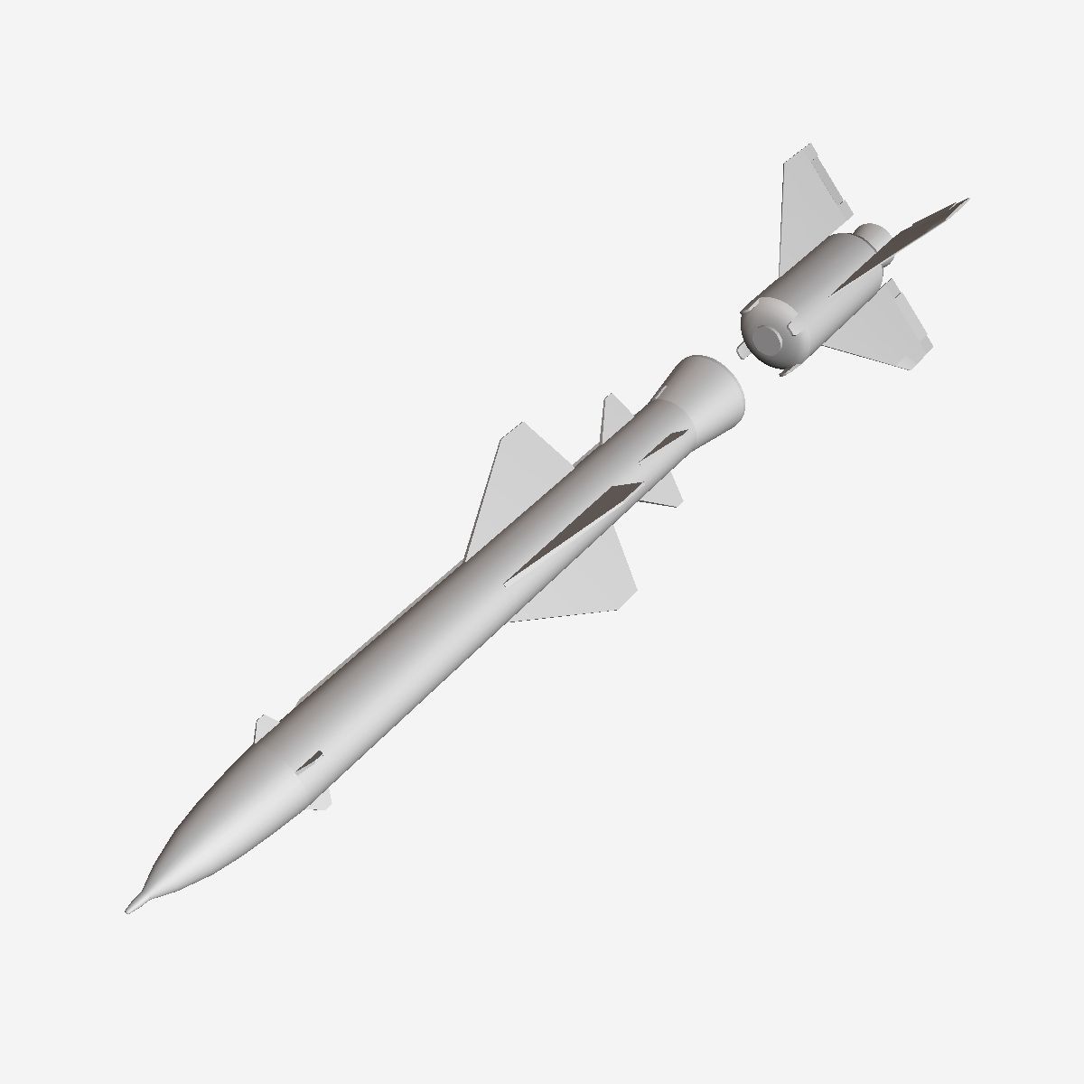 CSS-8 Ballitic Missile 3D model | CGTrader