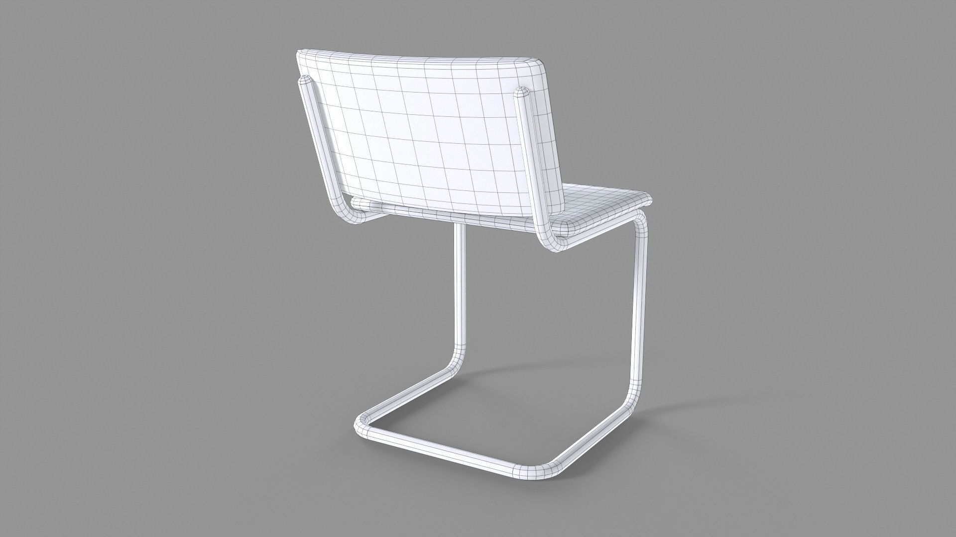 3D model Side Chair - Classroom Student Chair VR / AR / low-poly | CGTrader