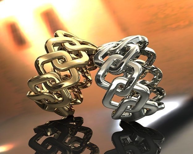 chain style free 3D model 3D printable | CGTrader