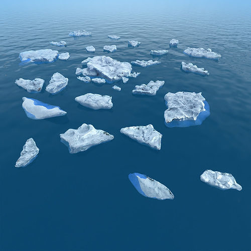 Fragment Ice 3D model | CGTrader