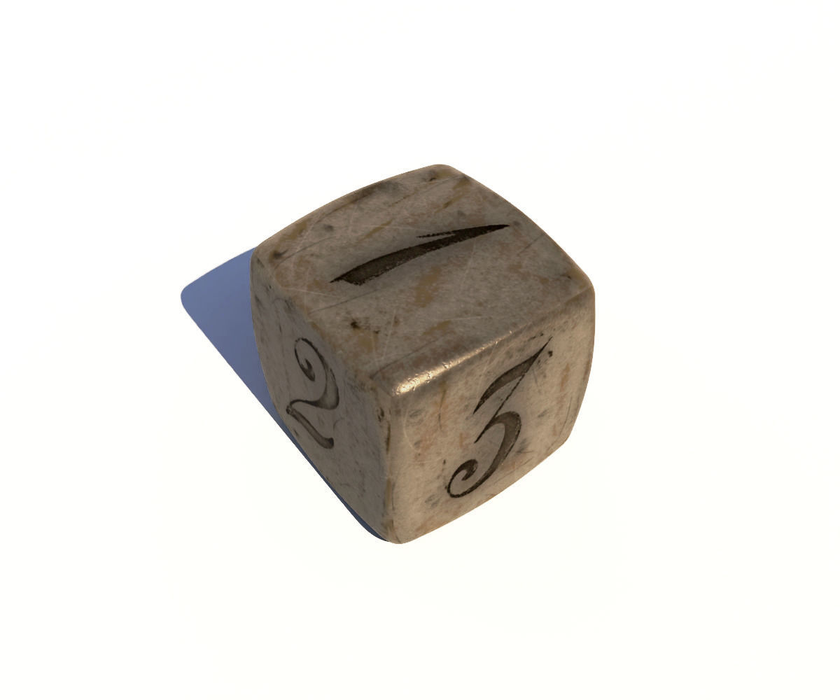 Dice 6 Sided 3D model | CGTrader
