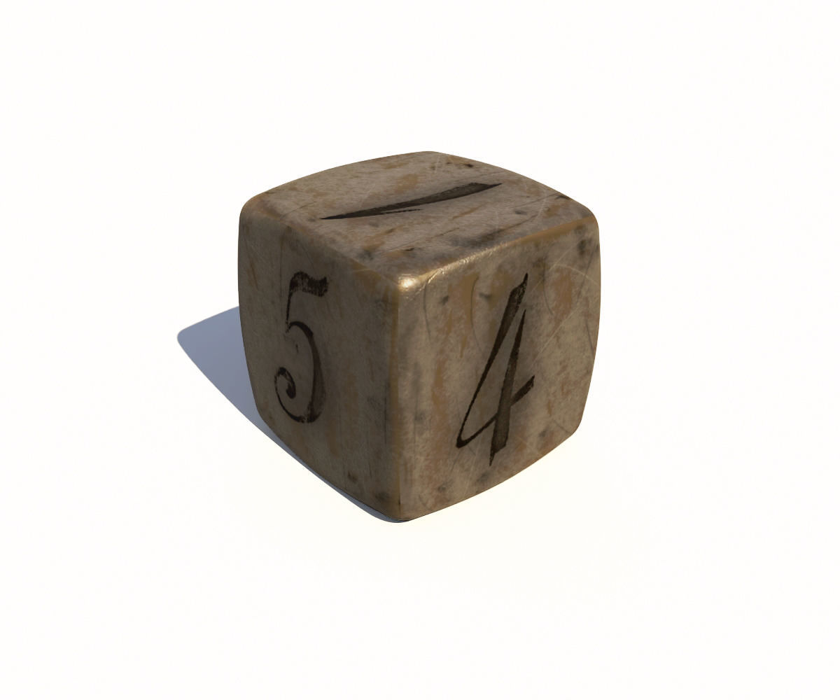 Dice 6 Sided 3D model | CGTrader
