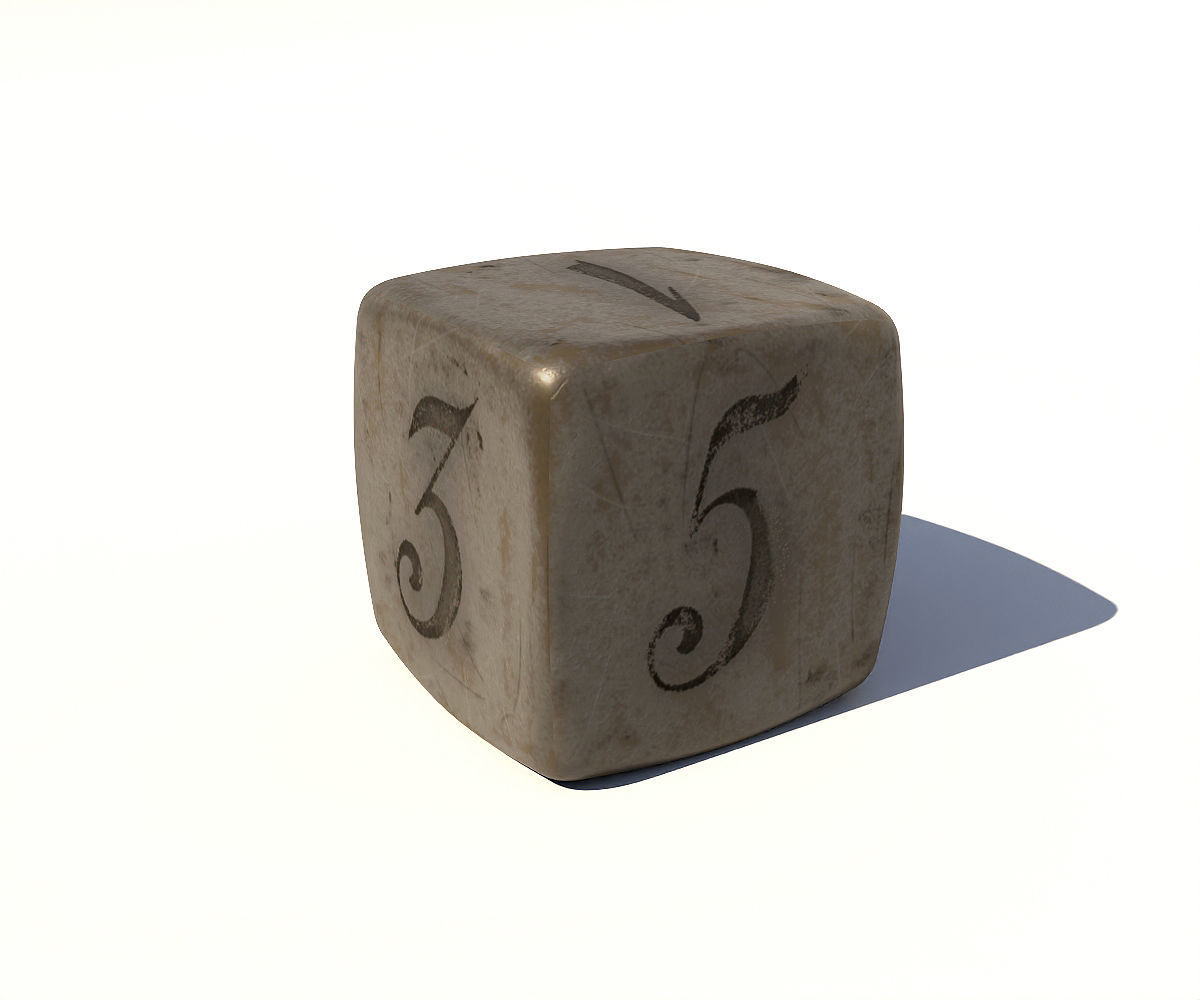 Dice 6 Sided 3D model | CGTrader