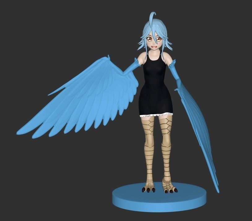 Papi from Monster Musume 3D model 3D printable | CGTrader