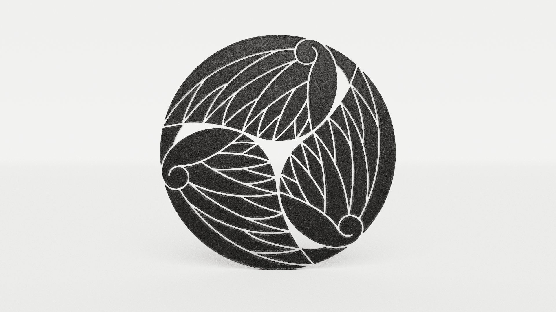 Traditional Japanese Emblems vol1 3D model | CGTrader