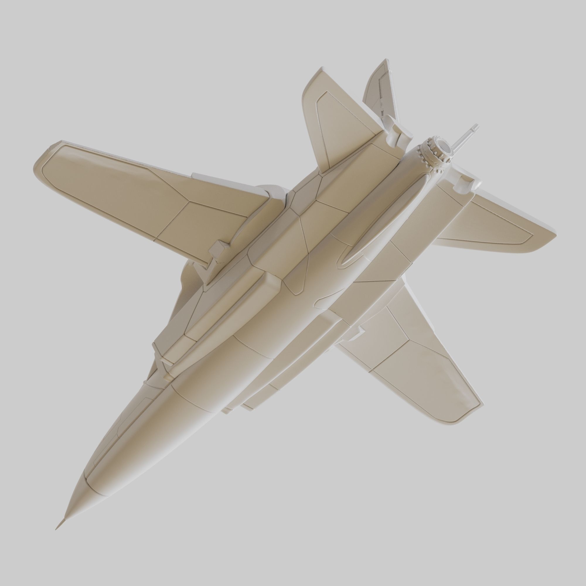 3D Printable Fighter Jet Plane 3D model 3D printable | CGTrader