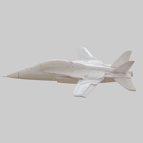 3D Printable Fighter Jet Plane 3D model 3D printable | CGTrader