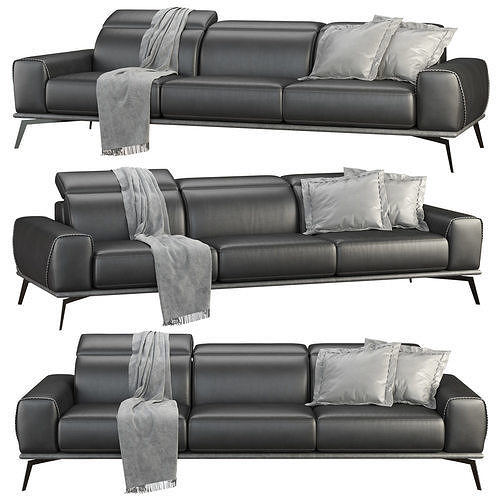 Atria sofa 3D model | CGTrader