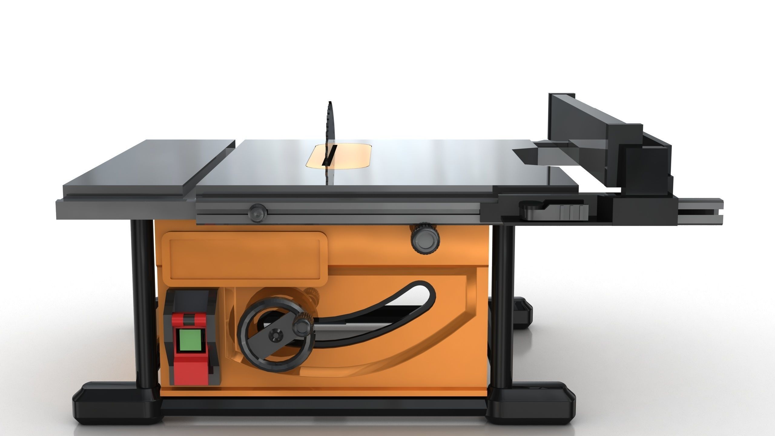 3D model Table saw VR / AR / low-poly | CGTrader