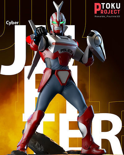 Cybercops Jupiter 3D model 3D printable | CGTrader