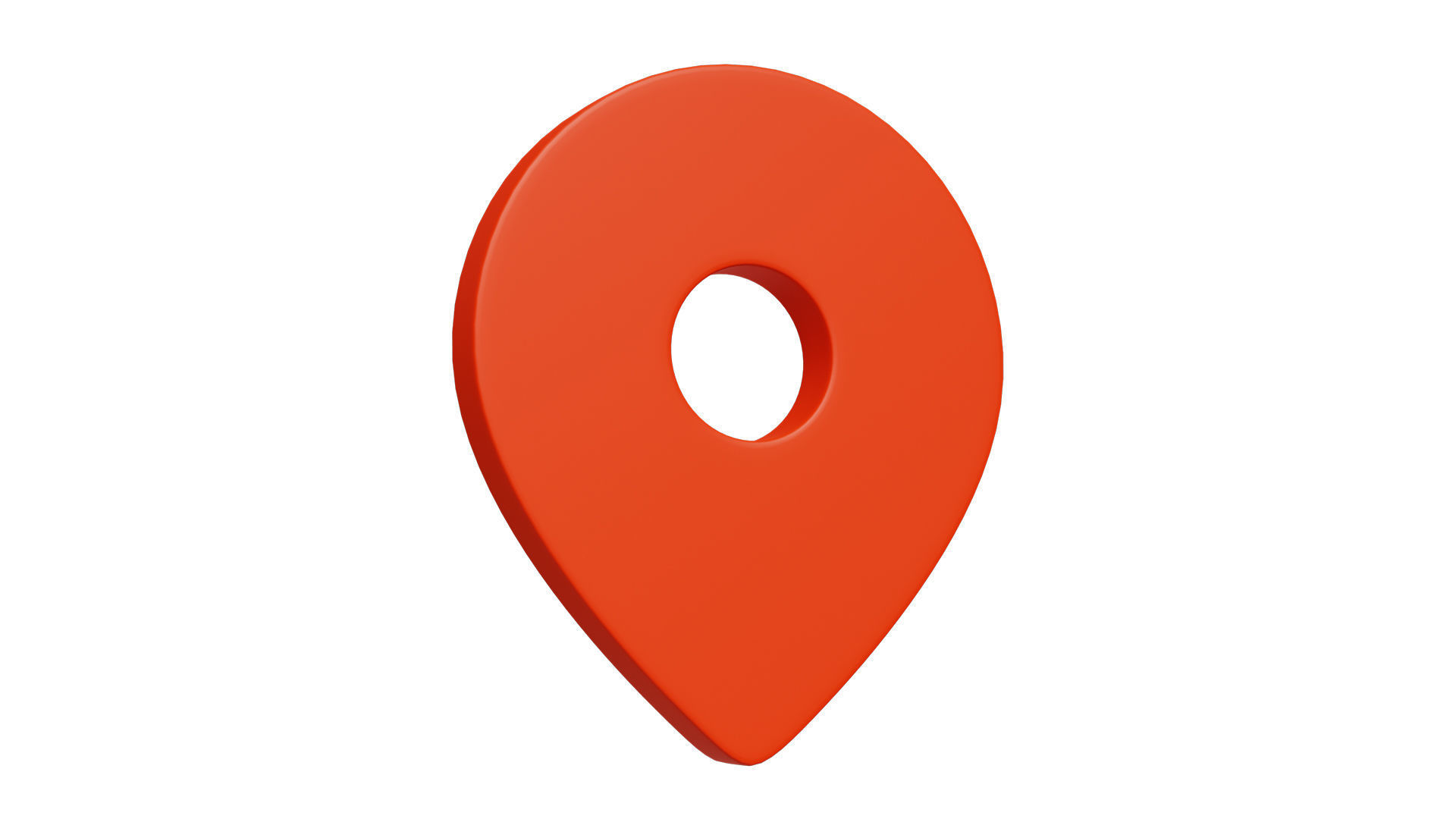 Map pointer icon 3D model | CGTrader