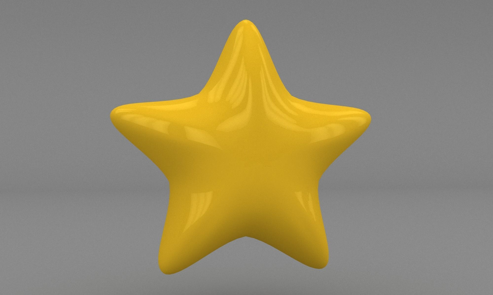 mimic the Super Star in Mario 3D model | CGTrader