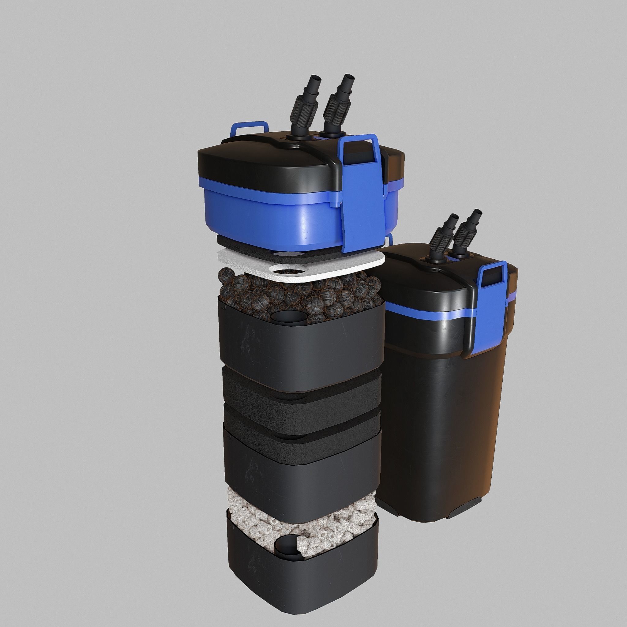 External filter 3D model | CGTrader