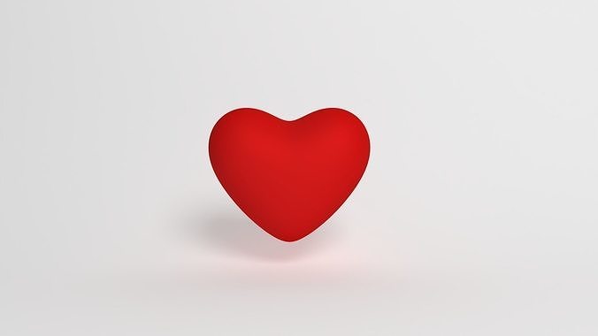 3D model Love Heart VR / AR / low-poly | CGTrader