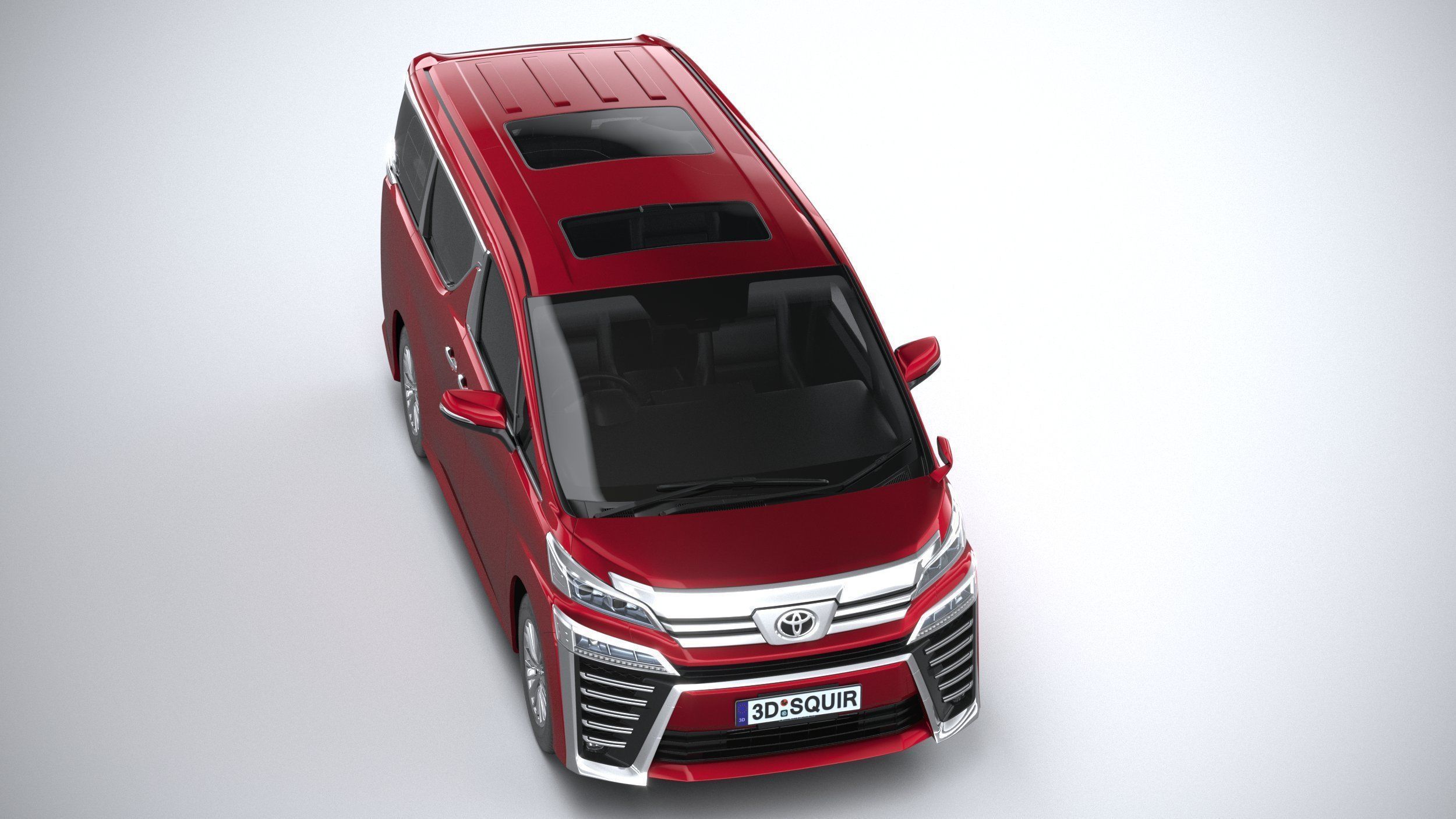 Toyota Vellfire 2023 3D model | CGTrader