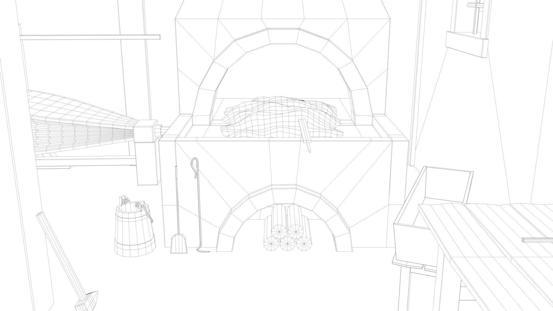 Medieval Armory and Smithy Building 3D model | CGTrader