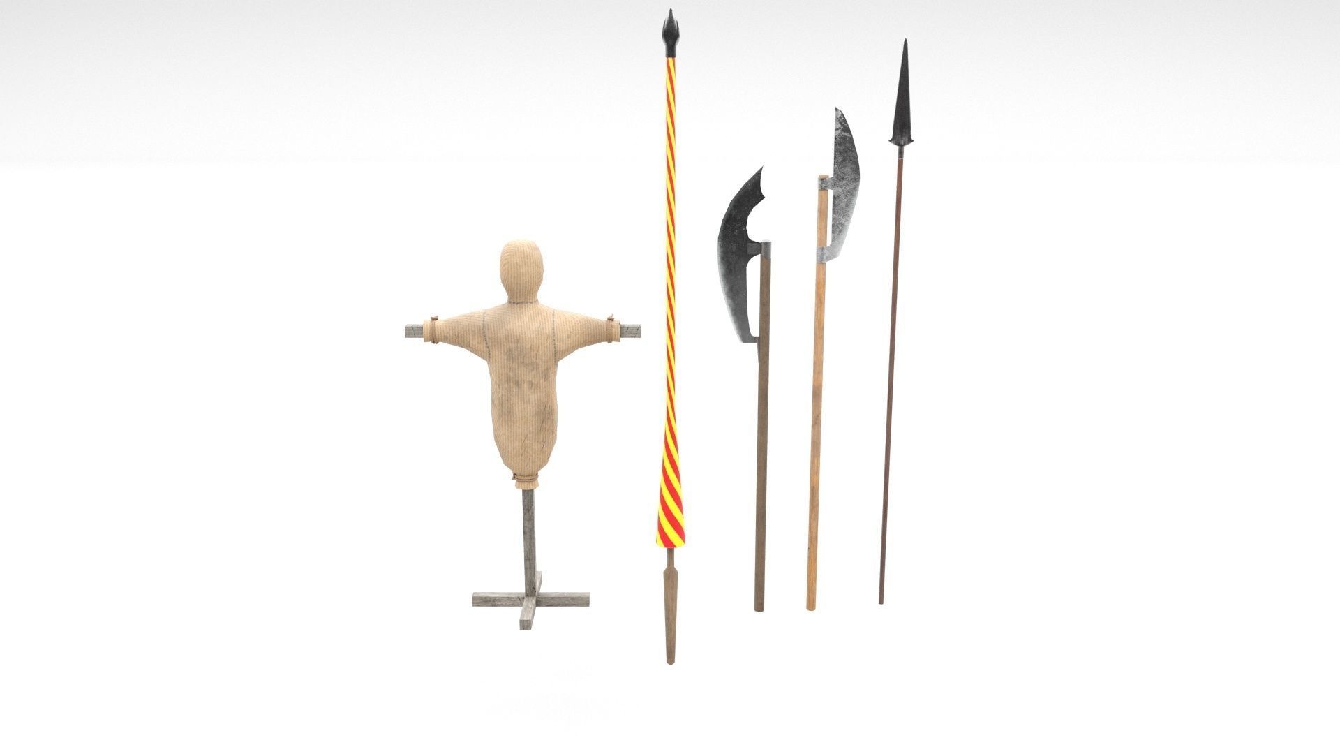 Medieval Armory and Smithy Building 3D model | CGTrader