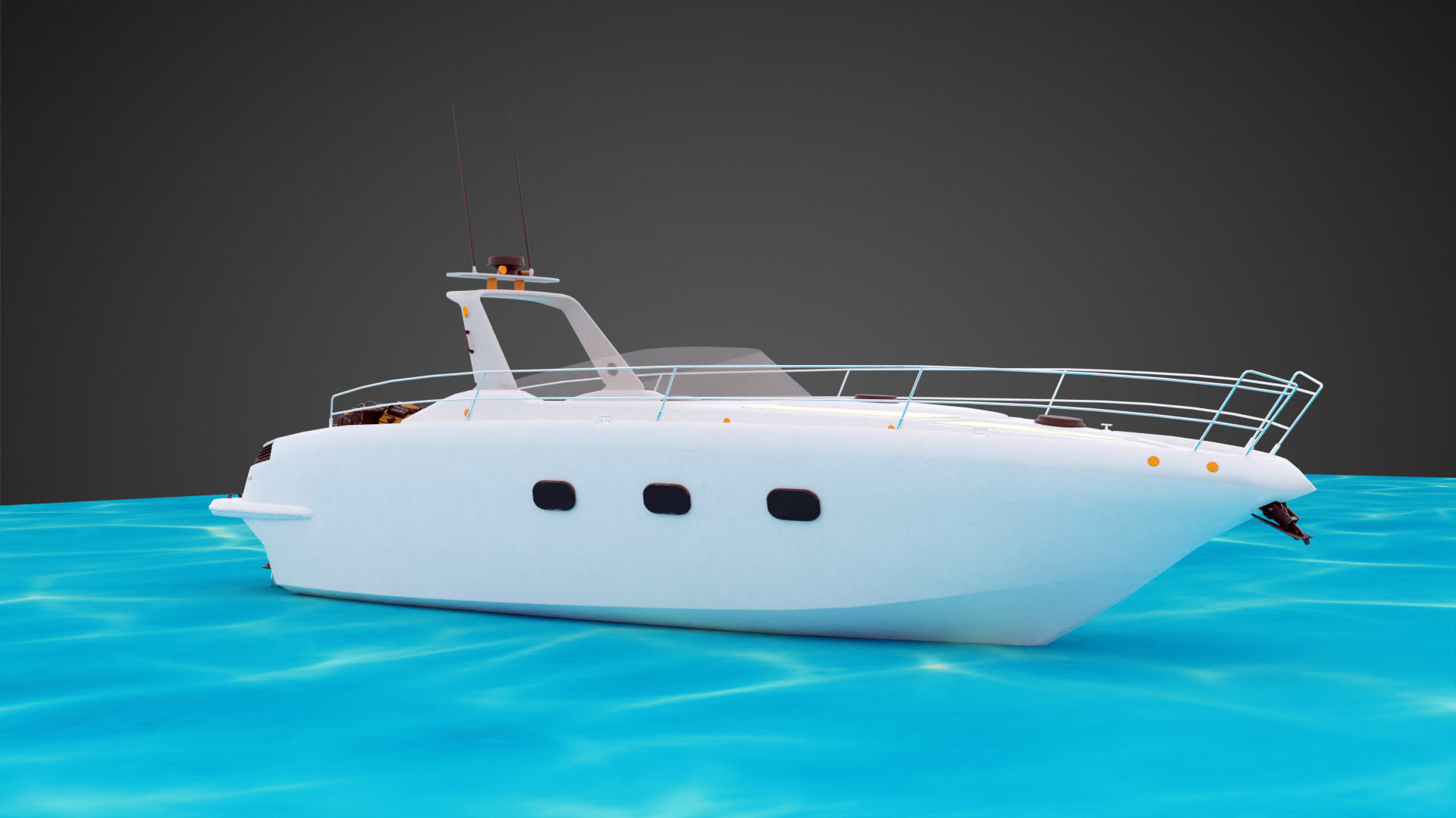 3D model 3D Stylized Boat VR / AR / low-poly | CGTrader