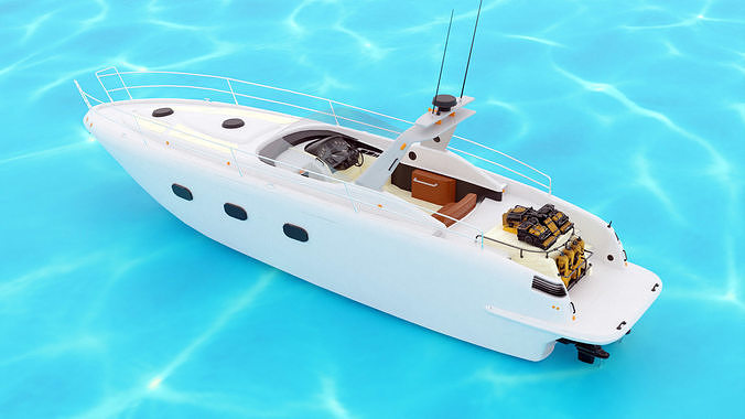 3D model 3D Stylized Boat VR / AR / low-poly | CGTrader