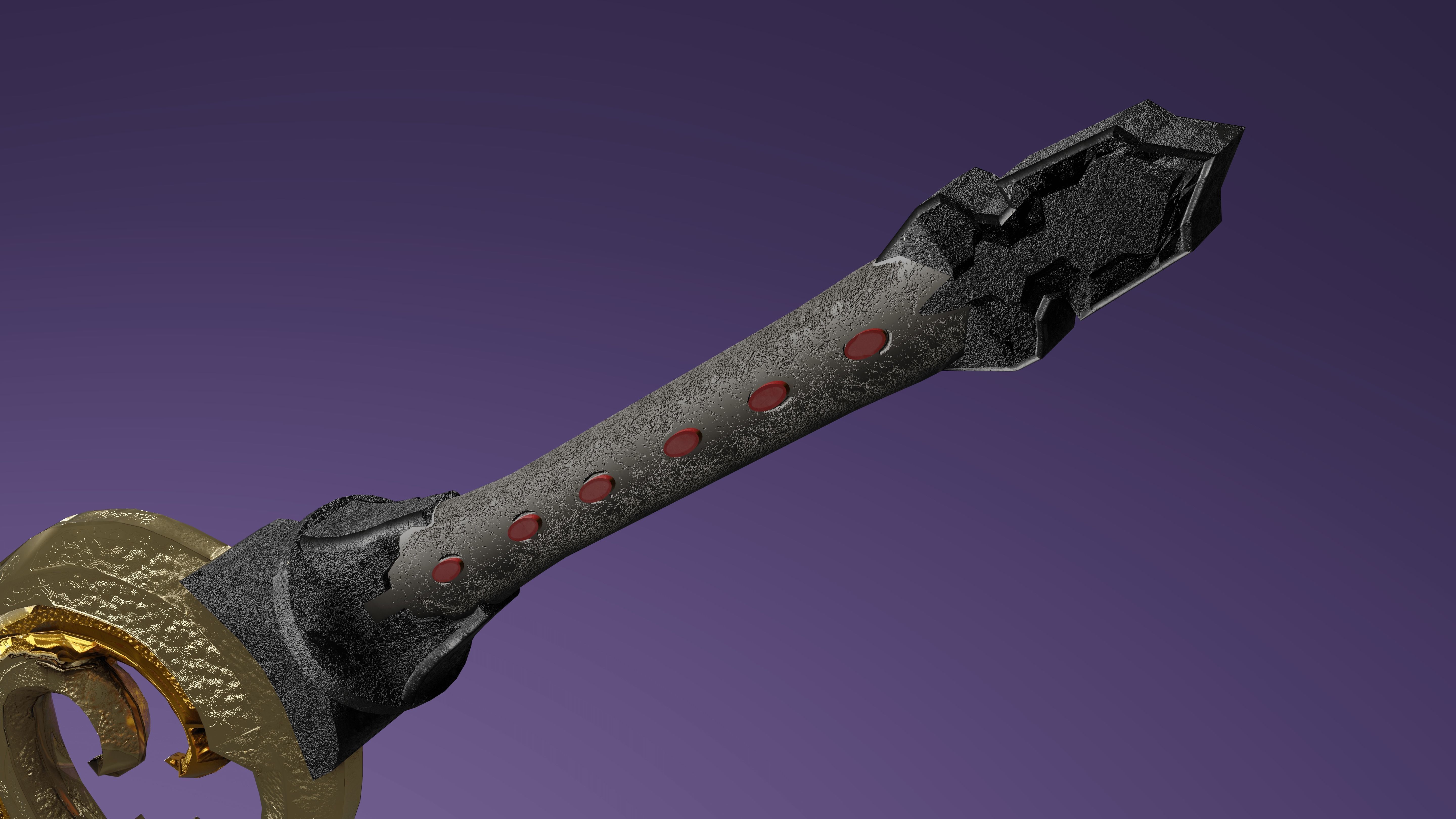 3D model The light sword of justice VR / AR / low-poly | CGTrader