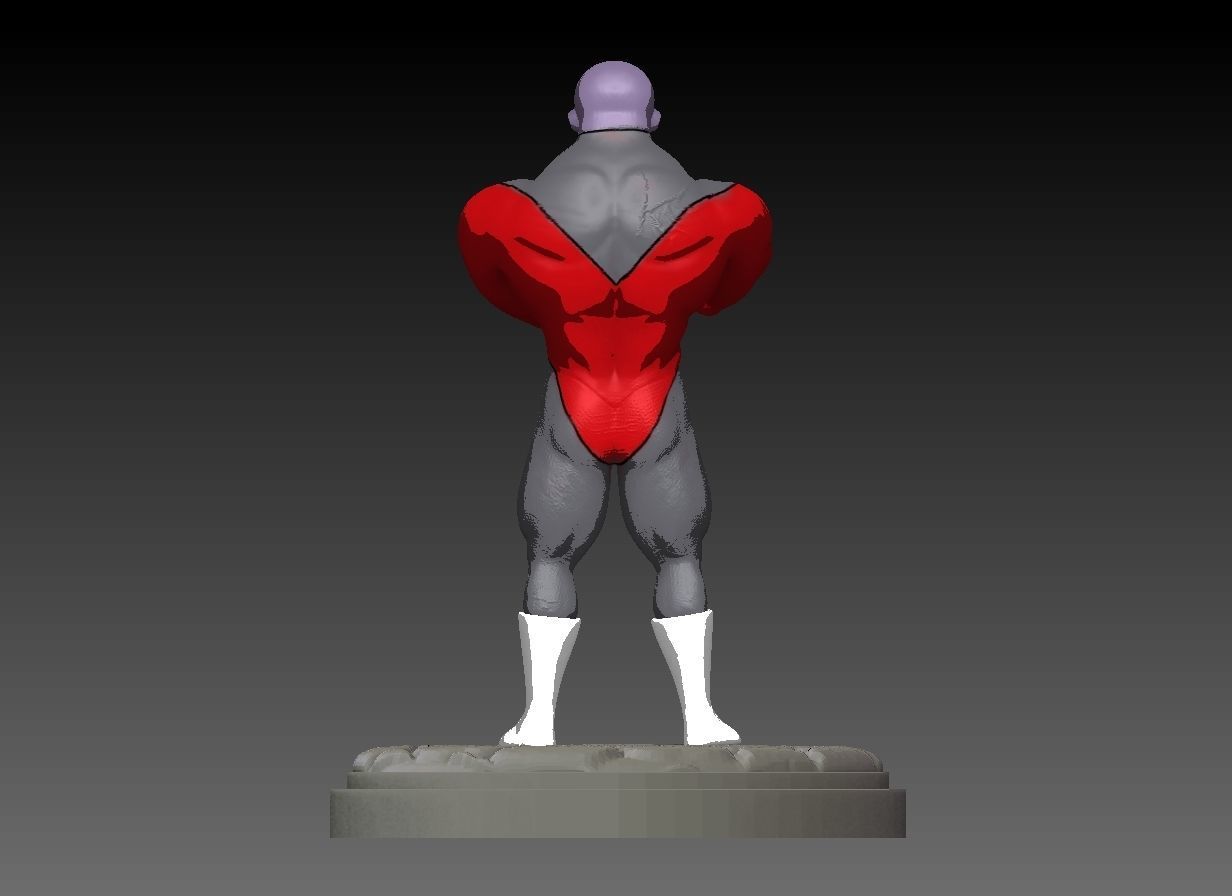 Jiren from Dragon Ball Super 3D print model 3D model 3D printable ...