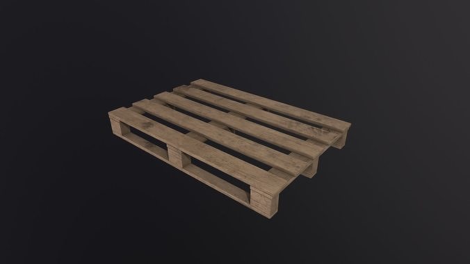 3D model Pallet 3D Model VR / AR / low-poly | CGTrader