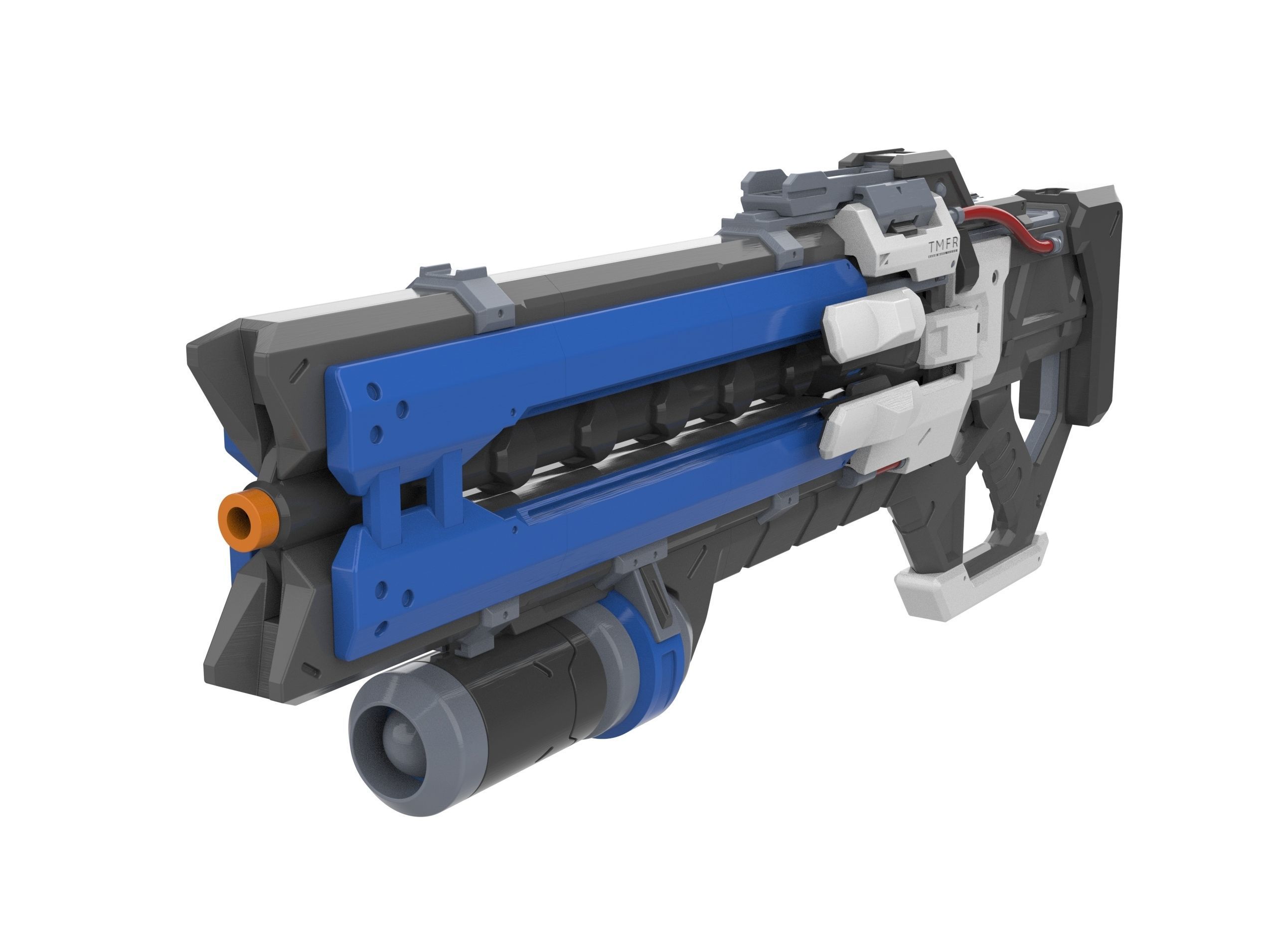 Soldier 76 Pulse Blaster - Overwatch - Printable - STL 3D model 3D ...