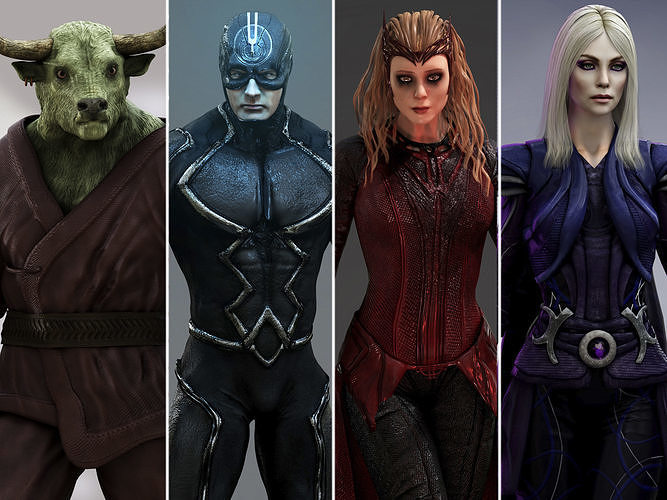 3D Model Collection Multiverse of Madness pack VR / AR / low-poly ...