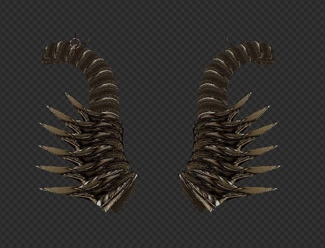 Demon Horns 3D model | CGTrader