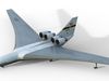 Lockheed CL-1201 nuclear powered aircraft 3D model | CGTrader