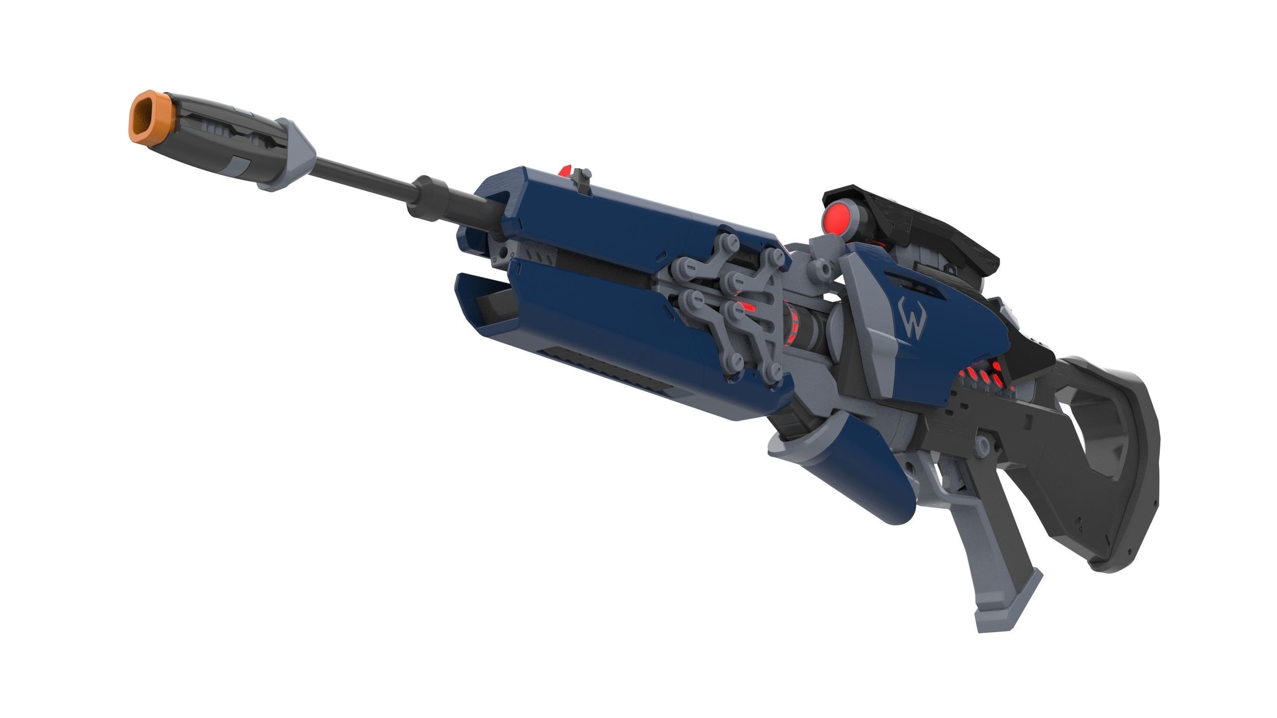 Widowmaker Original Skin - Overwatch - Printable - STL 3D model 3D ...